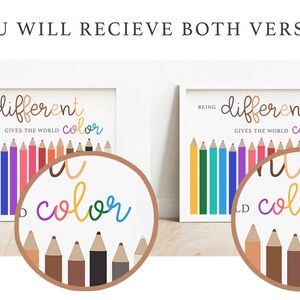 Diversity Print, Teacher Classroom Decor, Diversity Classroom, Being ...
