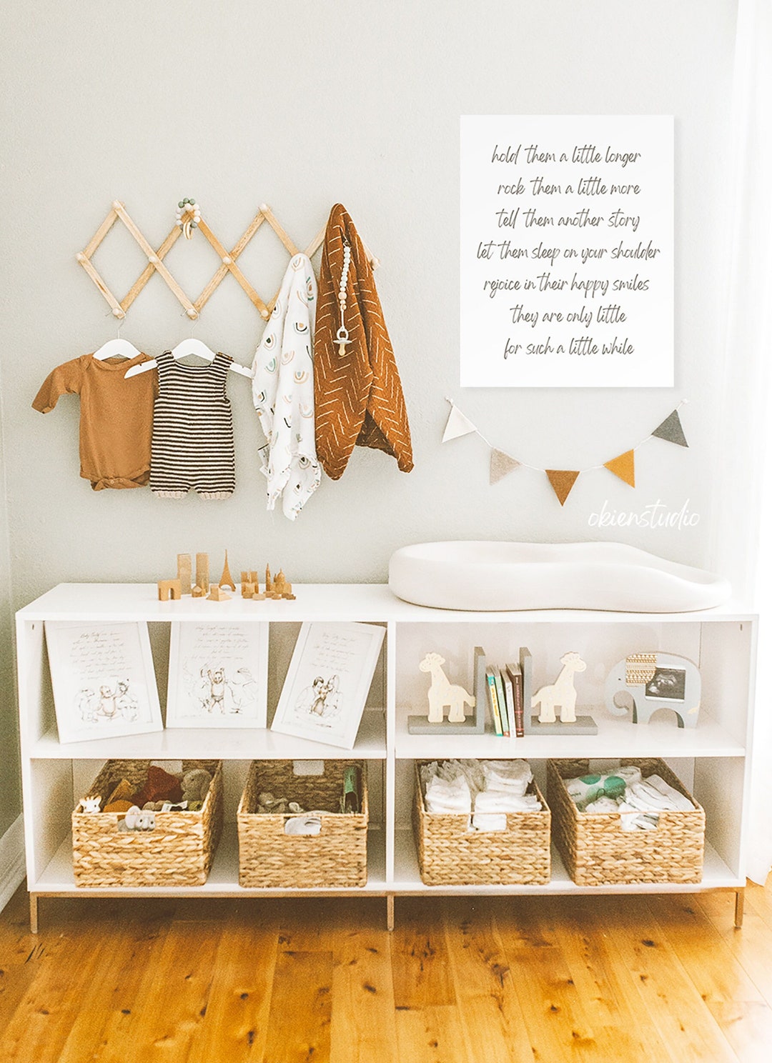Nursery Poem Art Print: Boho Baby Room Decor (digital Download) - Etsy