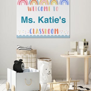 Editable Teacher Sign, Teacher Door Sign, Classroom Door Sign, Teacher ...