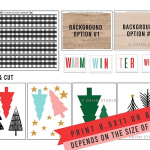 Christmas, Warm Winter Wishes, Winter Bulletin Board Kit, Christmas ...