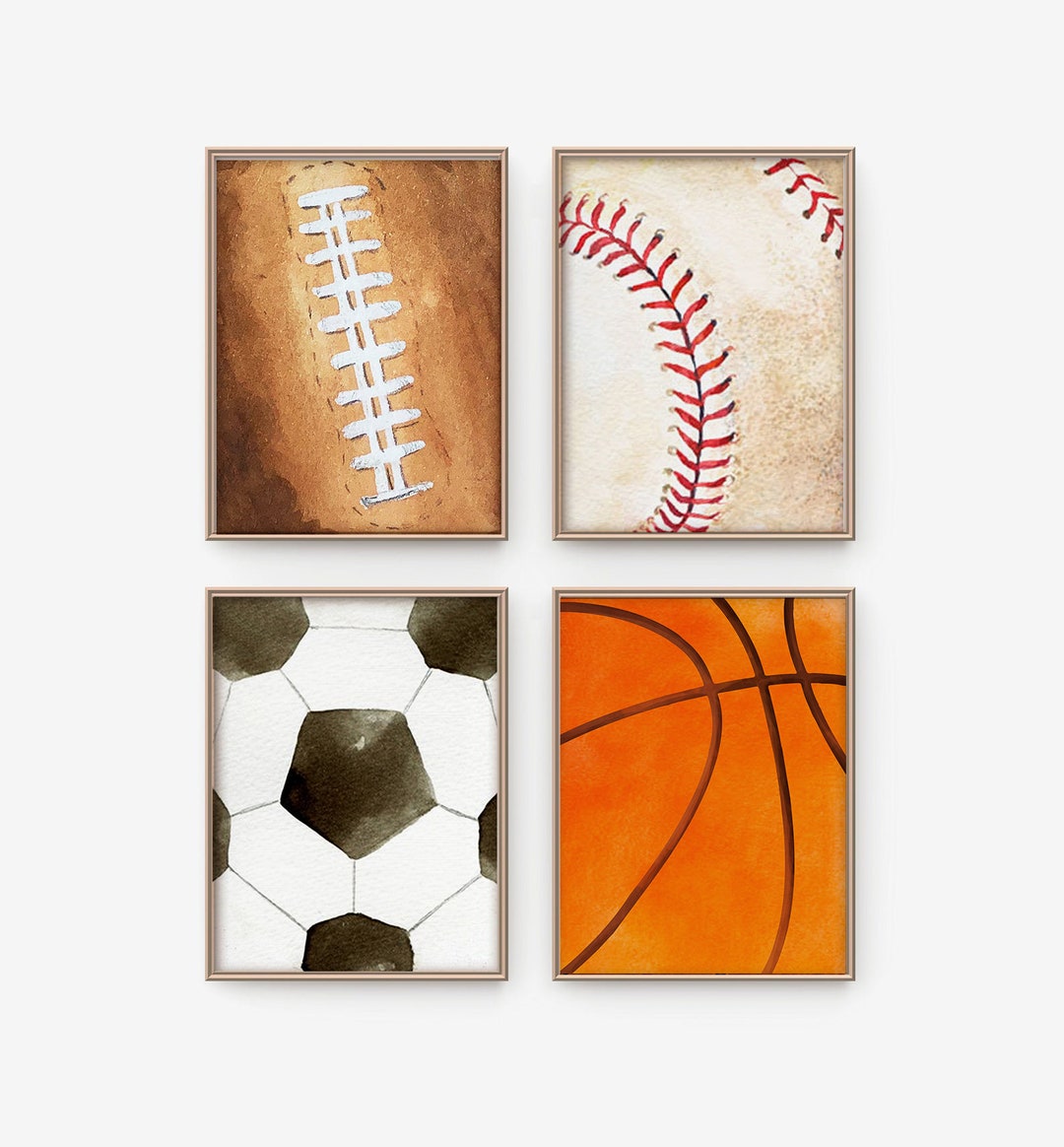 Sport Art Print, Boys Room Sports Decor, Sports Wall Art, Sport Wall ...