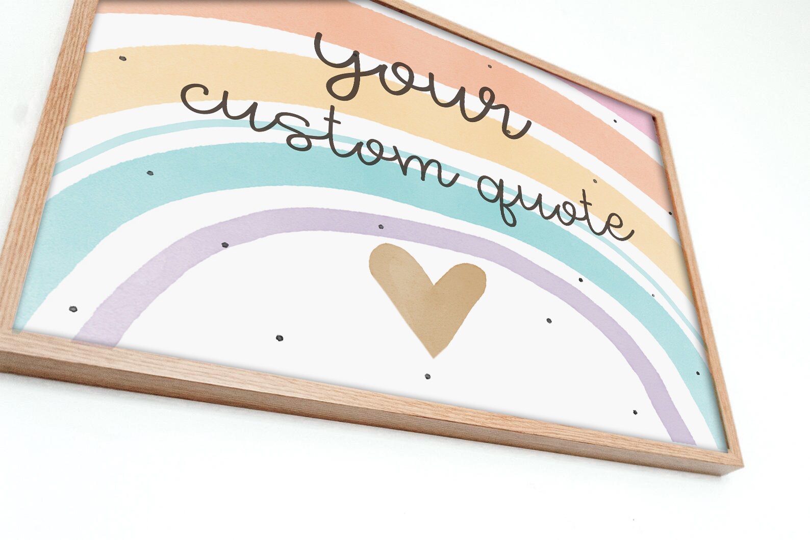 Pastel Rainbow Wall Decal for Girl Girl Room Decor Boho - Etsy