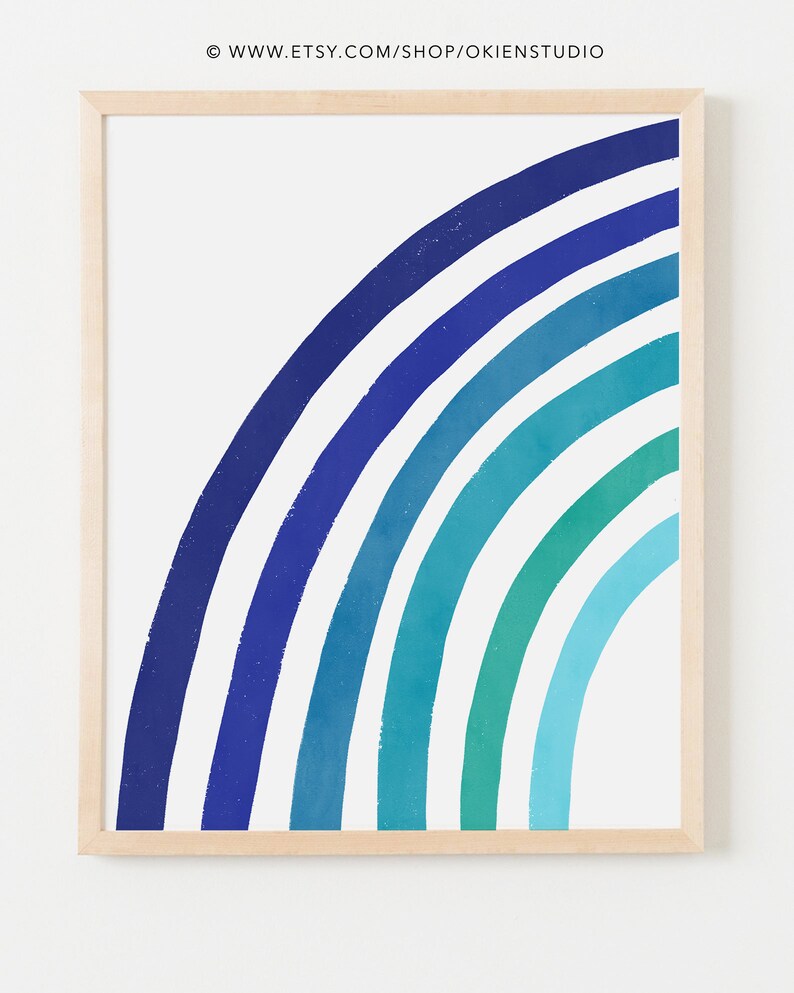 Rainbow Wall Decor in This Classroom Teacher Poster You Are - Etsy