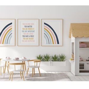 Room Decor, Classroom Sign, Boho Rainbow Classroom, Classroom Décor ...