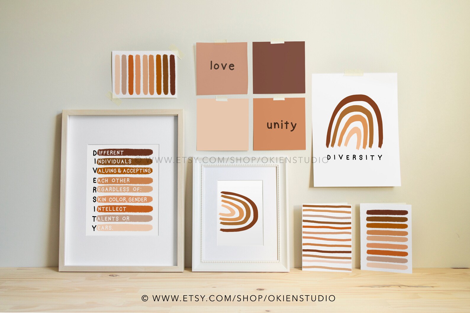 Diversity Quote Art Print Diversity Wall Art Classroom | Etsy