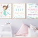 Mermaid Print Set of 3 Mermaid Poster Set of 3 Room Decor - Etsy