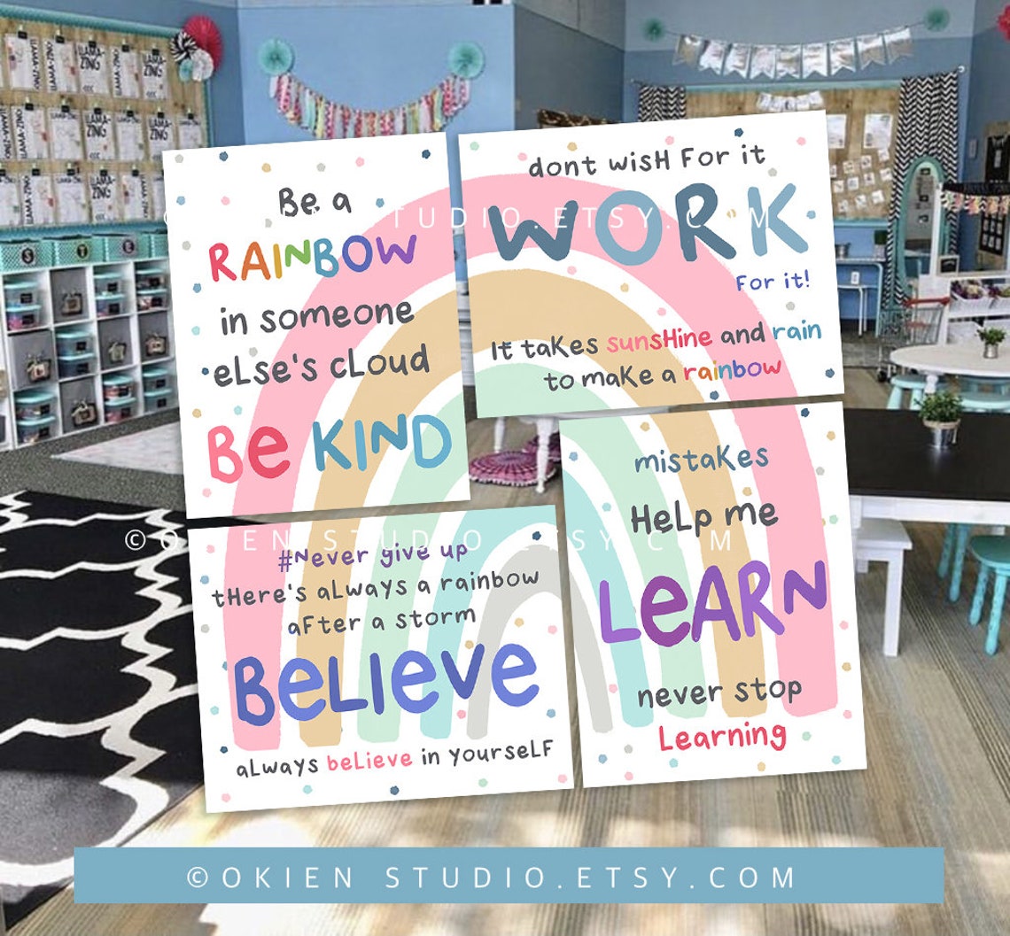 Classroom Decoration Teacher Welcome Sign Bulletin Board | Etsy