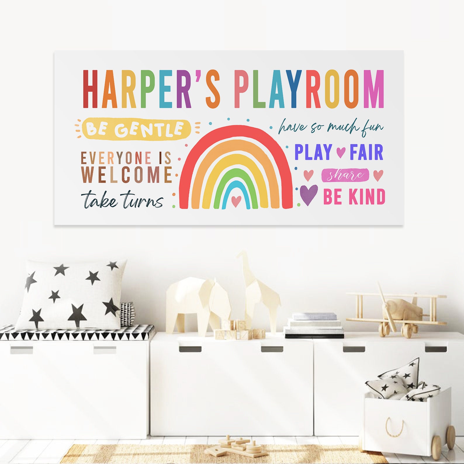 Digital Print Custom Name Sign in This Classroom Sign - Etsy