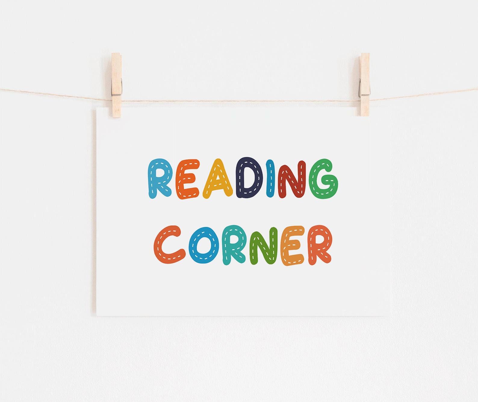 Printable Personalized Reading Sign Personalized Wall Art - Etsy
