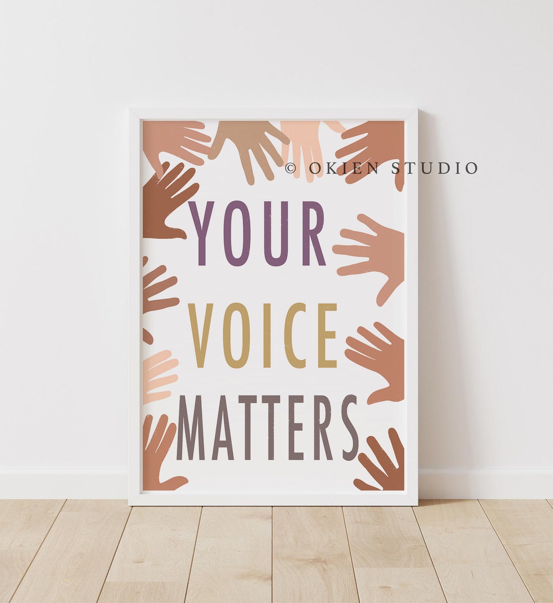 Boho Rainbow Classroom Art Prints: Positive Affirmations Poster Set ...