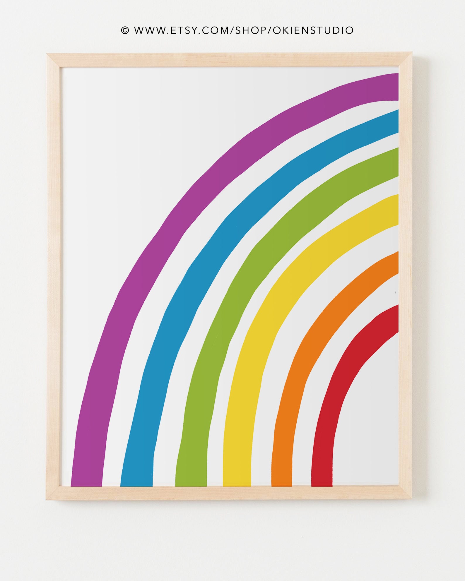 Rainbow Educational Posters Set for Playroom Homeschool - Etsy