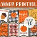 Fall Classroom Banner Printable: Thanksgiving Autumn Decor (PDF) - Etsy