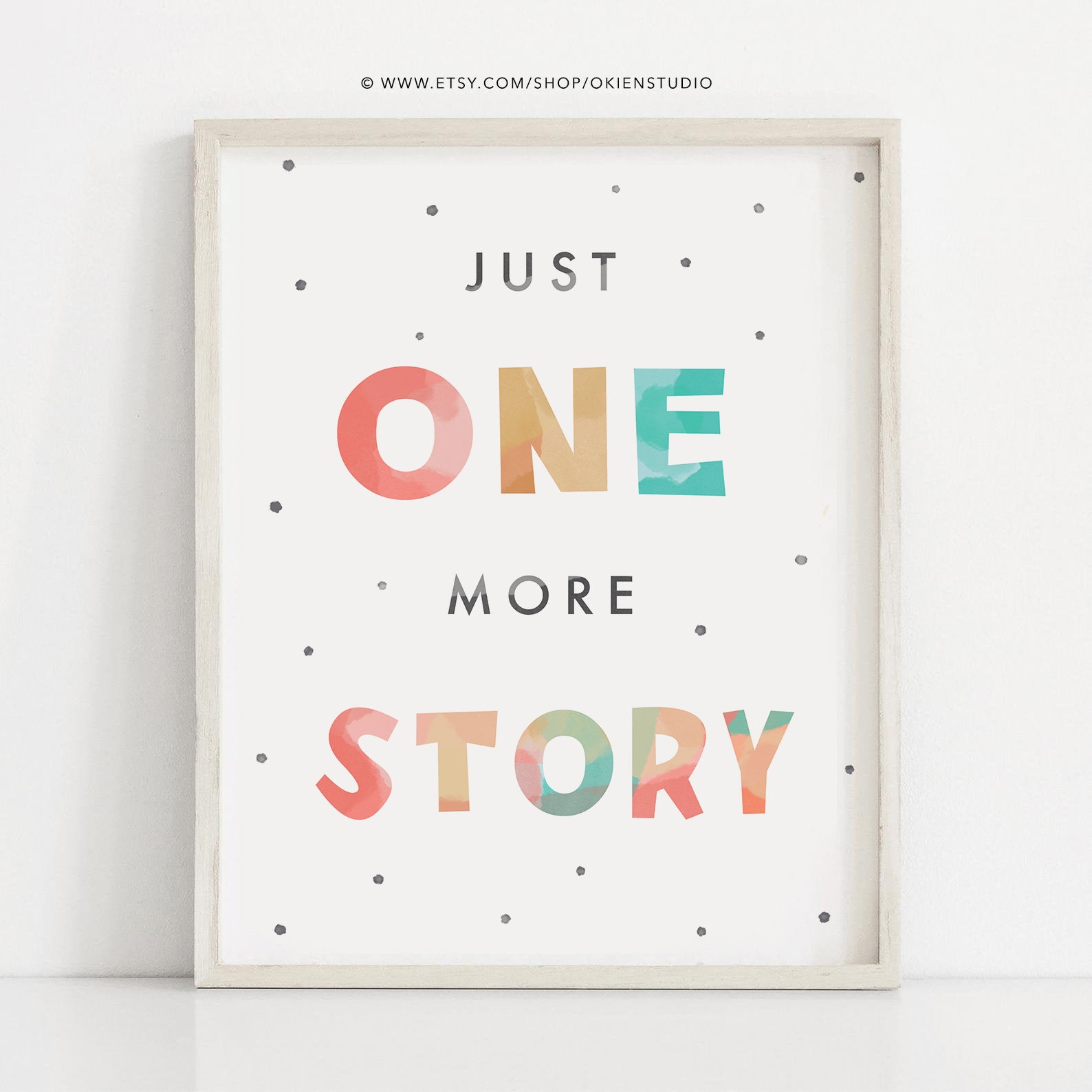 One More Chapter Wall Art, One More Story Wall Art, Girl Wall Decor ...