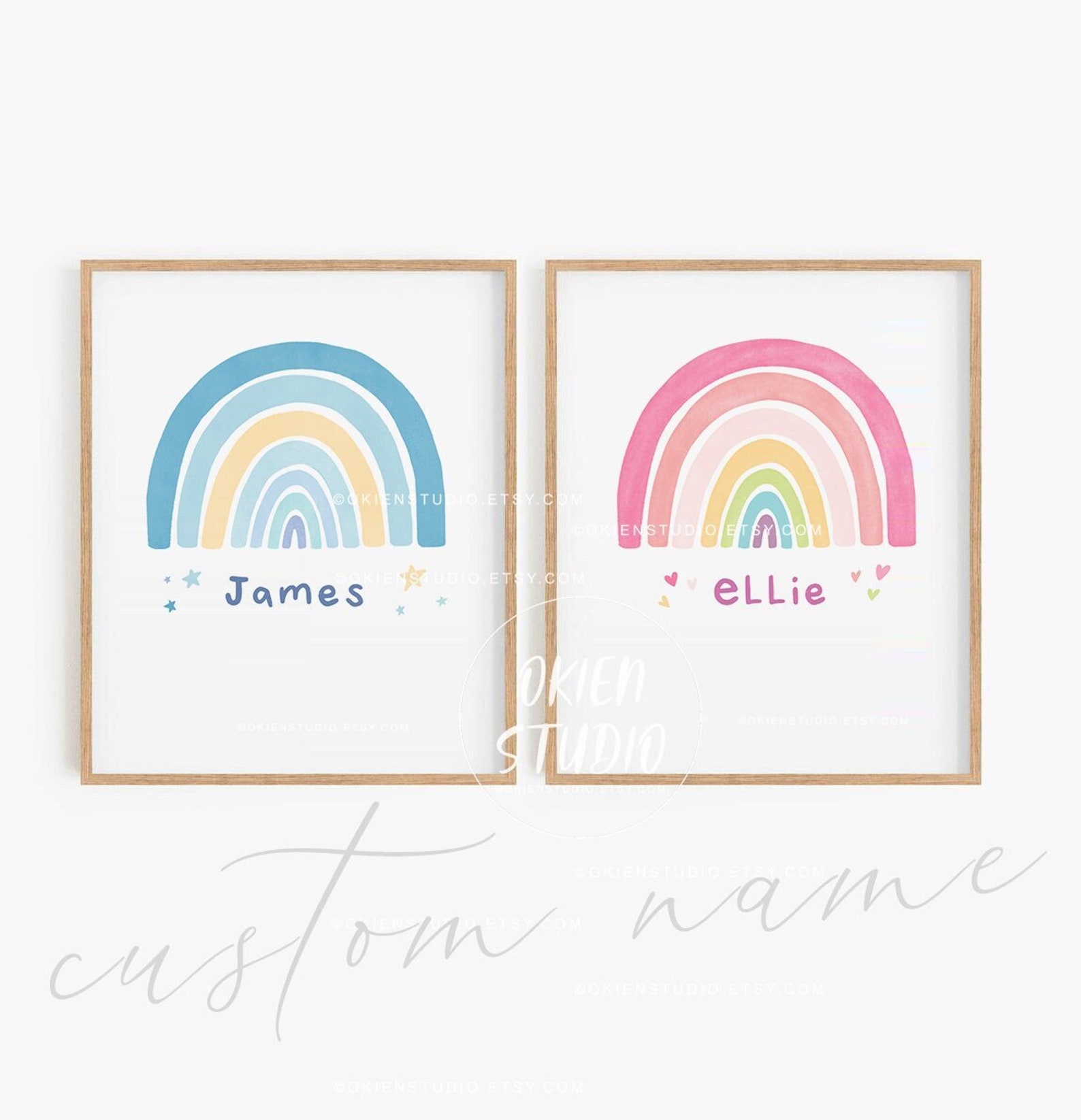 Custom Name Sign Name Sign Personalized Name Poster - Etsy