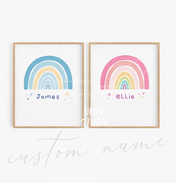 Custom Name Sign Name Sign Personalized Name Poster - Etsy