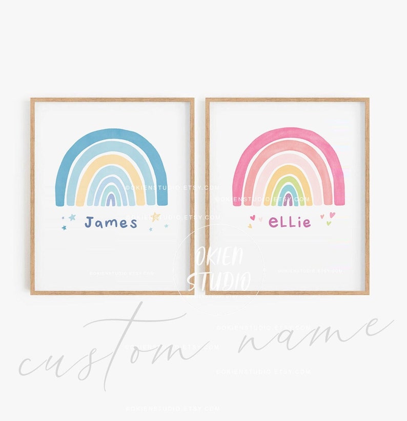 Custom Name Sign Name Sign Personalized Name Poster - Etsy