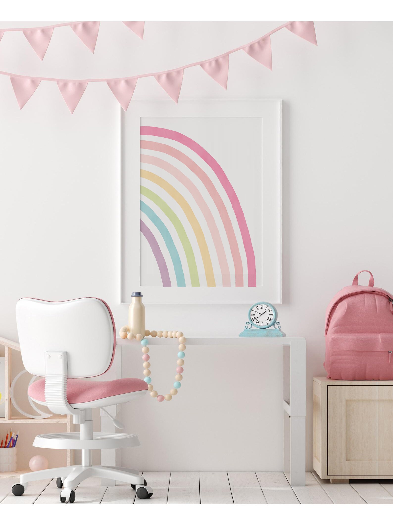 Printable wall art Positive affirmations wall art pastel | Etsy