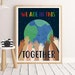 Printable, Together Diversity Poster, Earth Hands Print, Diversity ...