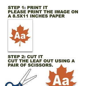 Fall Classroom Decor, Fall Bulletin Board, Autumn Leaves, Alphabets ...