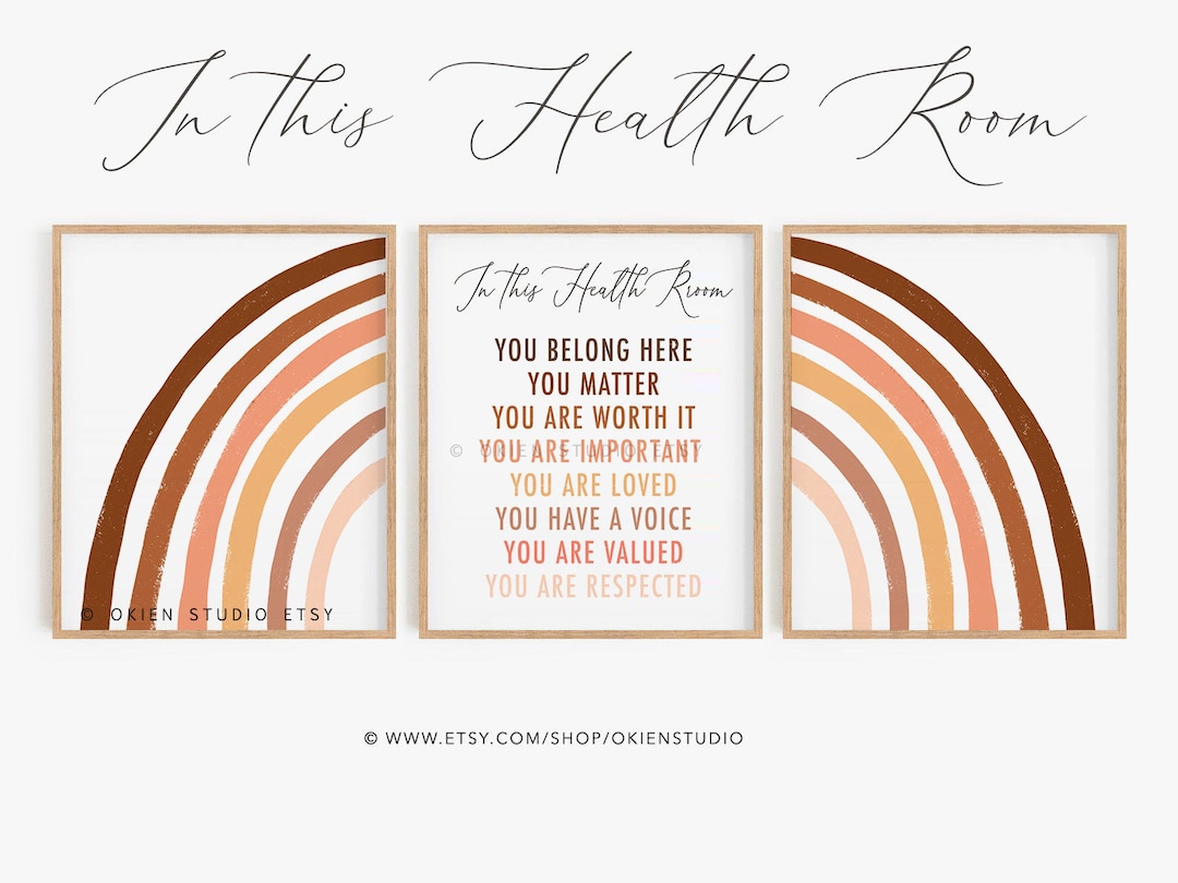 Health Center Posters, in This Health Office, School Nurse Diversity ...