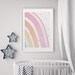 Pastel Rainbow Wall Decal for Girl Girl Room Decor Boho - Etsy