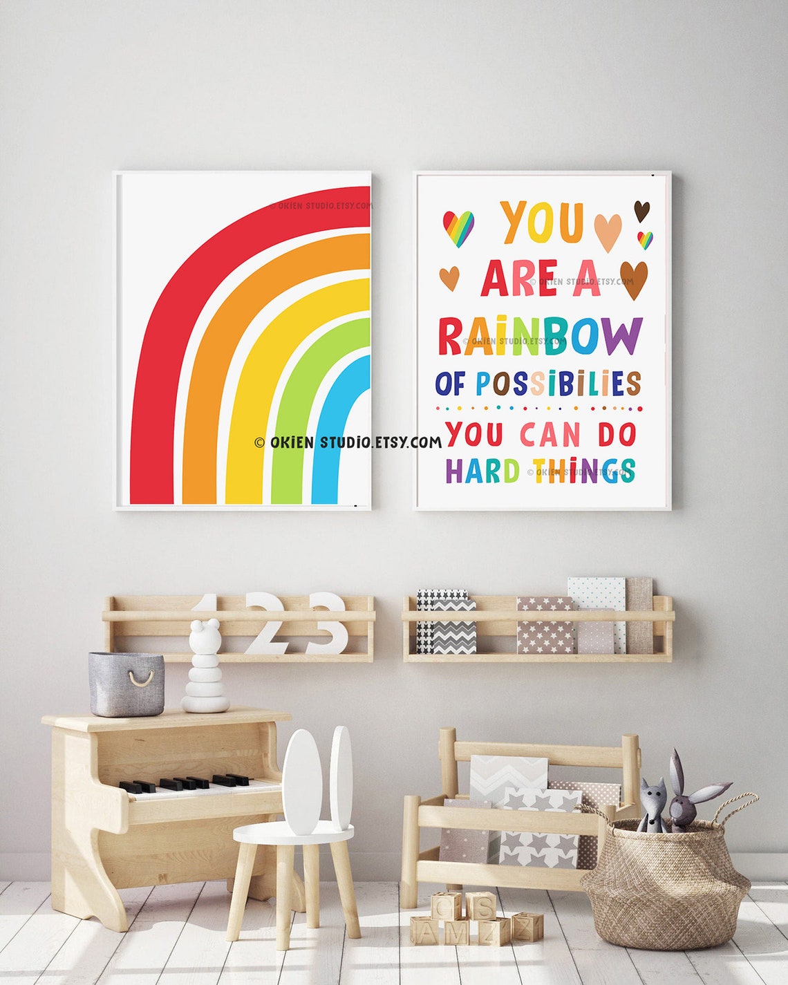 You Are a Rainbow of Possibilities Sign Diversity Rainbow | Etsy
