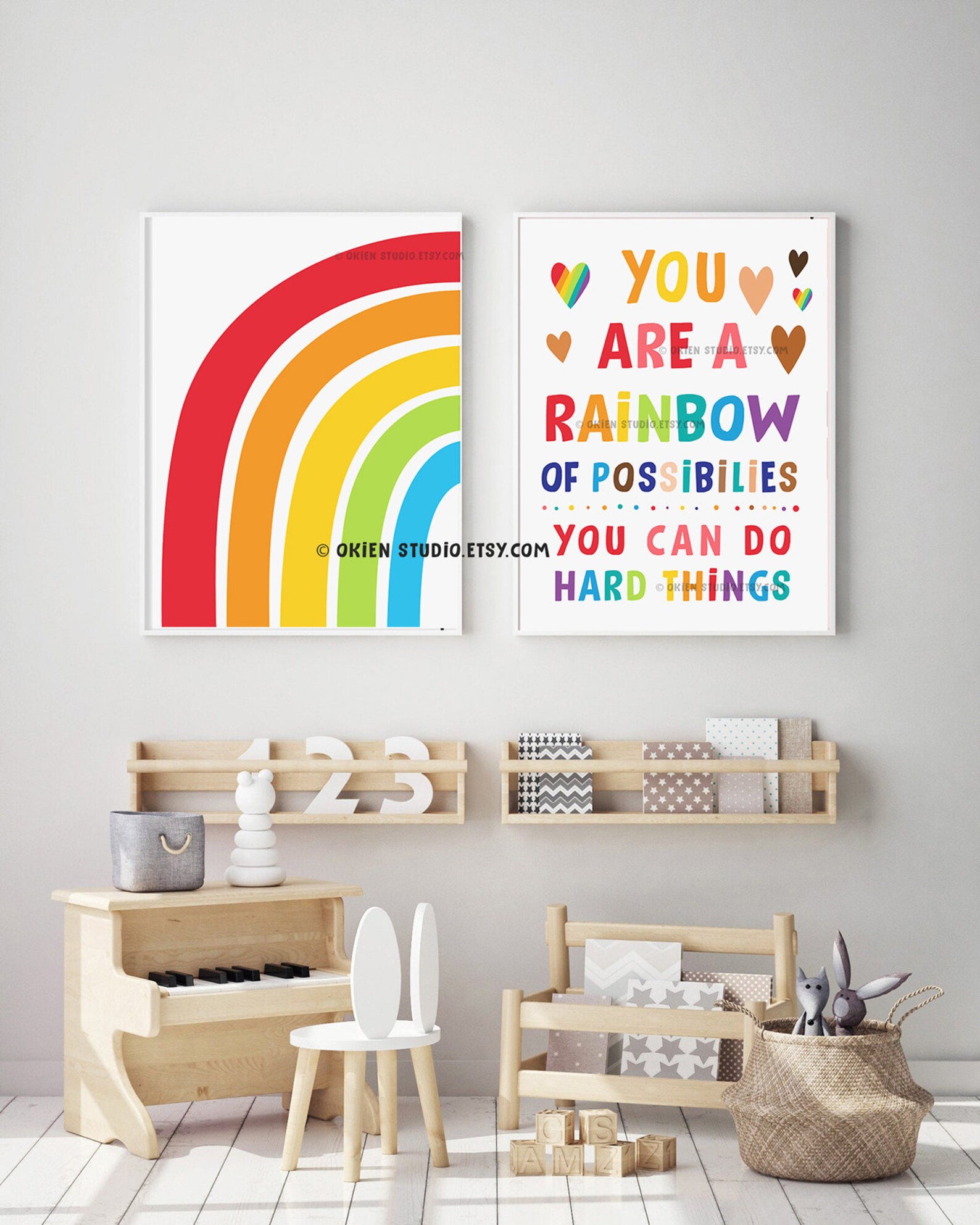 You Are a Rainbow of Possibilities Sign Diversity Rainbow | Etsy