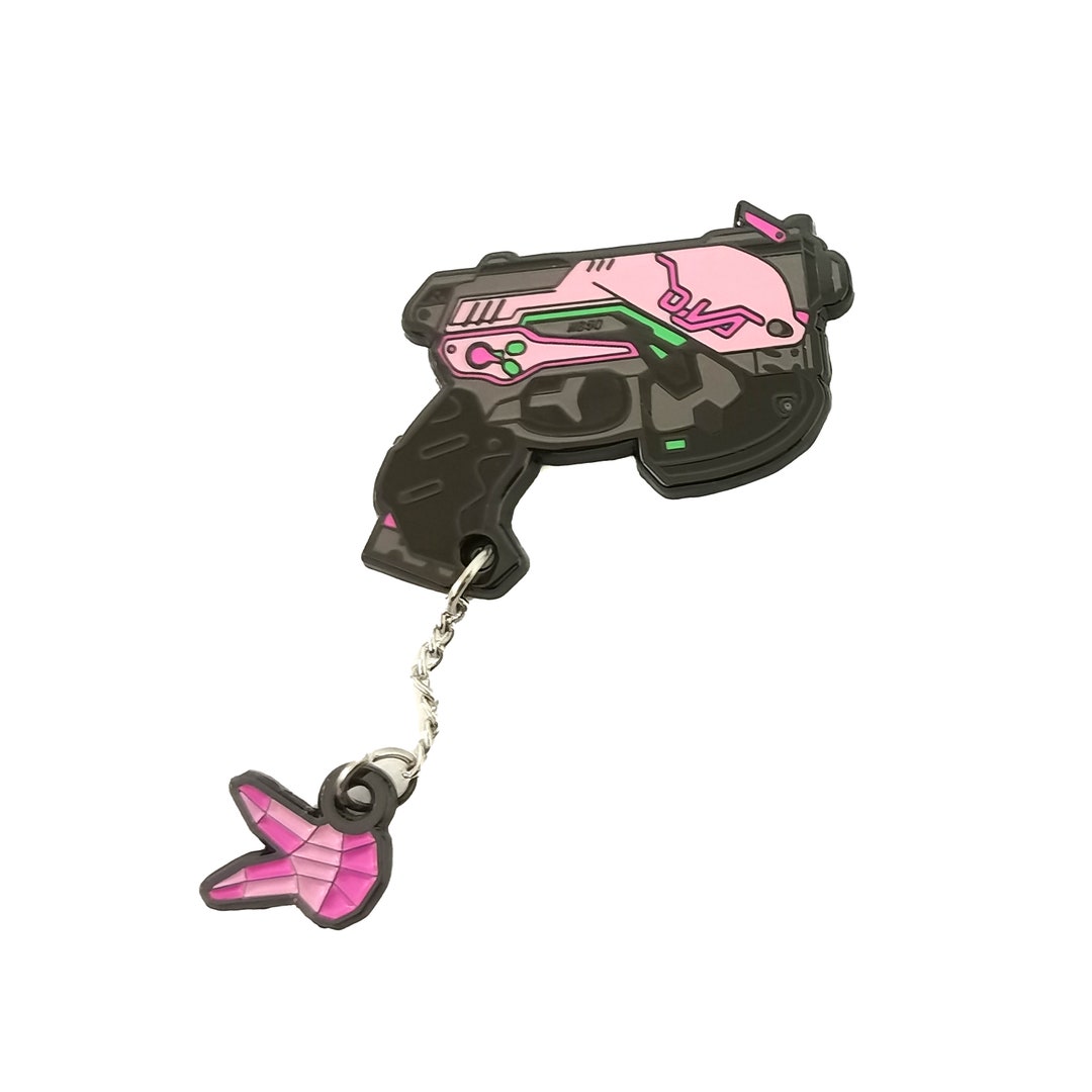 D.VA Pistol D.va Light Gun Enamel Pin - Dva Meka Gun Dva Enamel Pin - Etsy