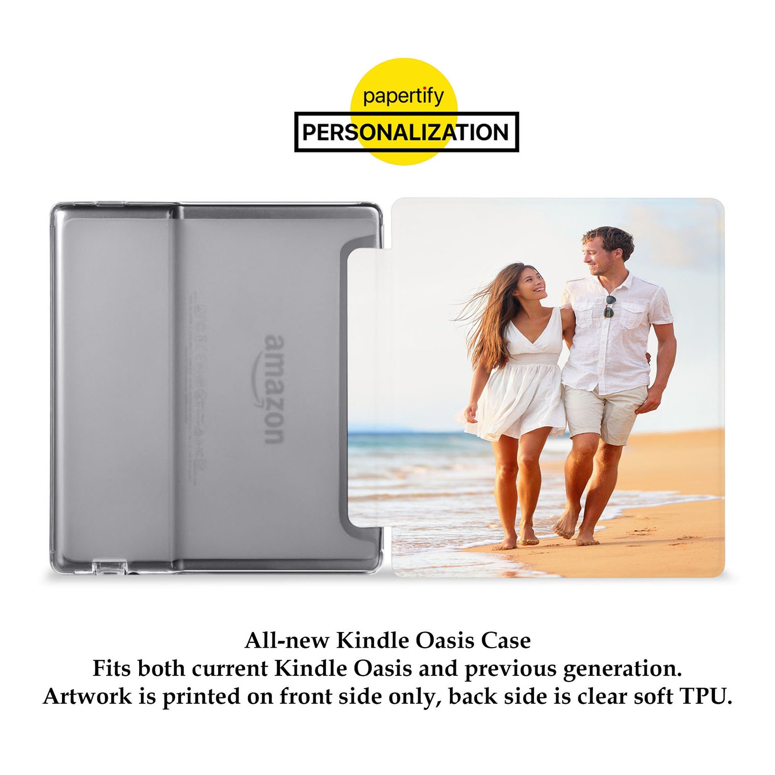 Personalised Photo Collage Leather Kindle Case Kindle | Etsy