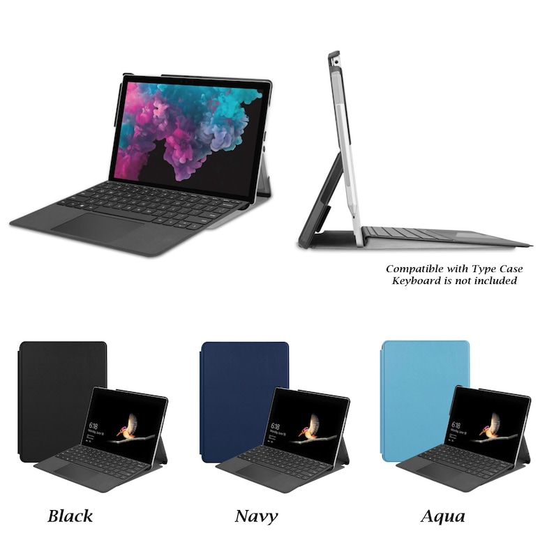 Surface Tablet Case for Microsoft Surface Pro 12, 11, 10, 9, 8, 7, 6, 5 ...