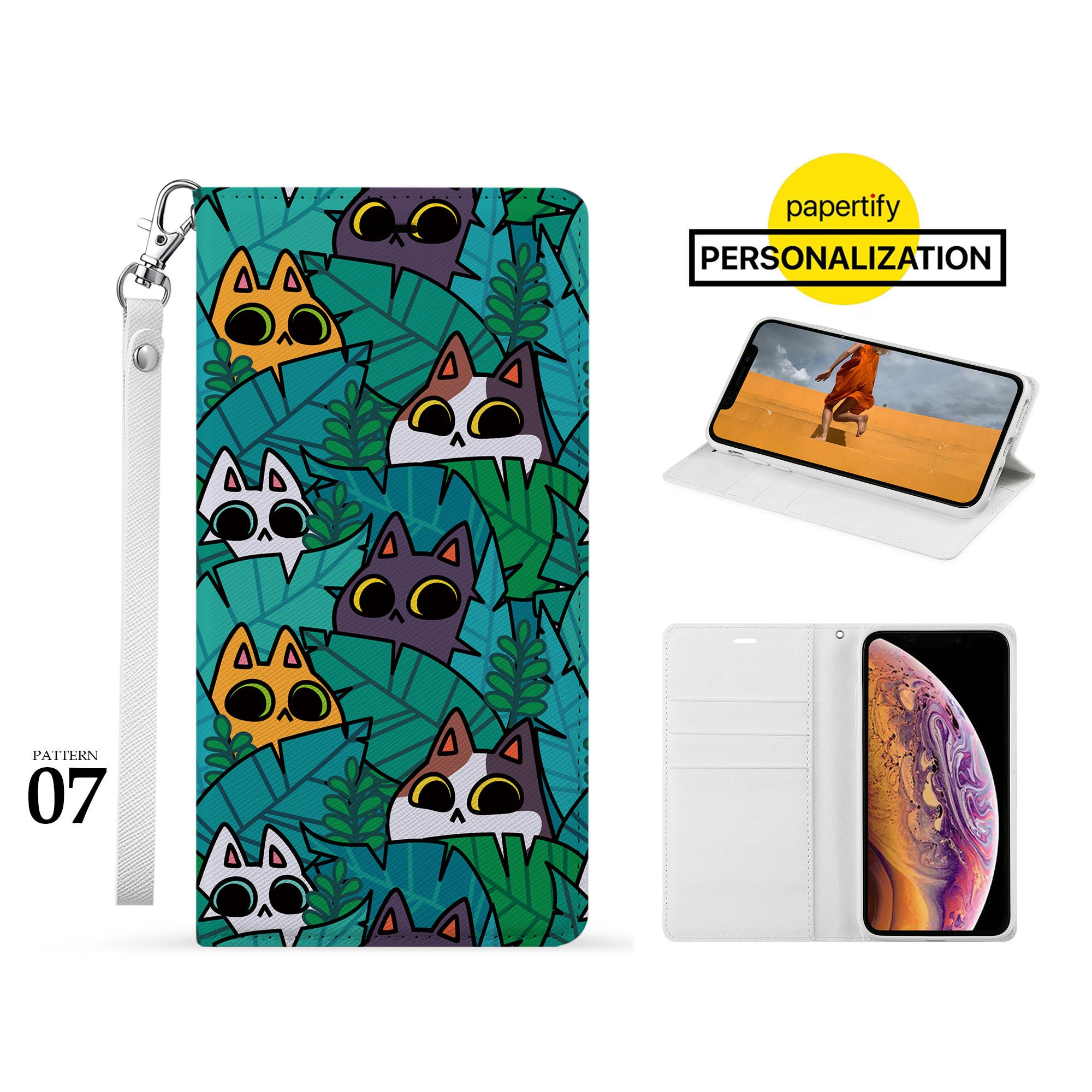 Personalised Photo Leather Wallet Case for iPhone 11 Pro Max | Etsy