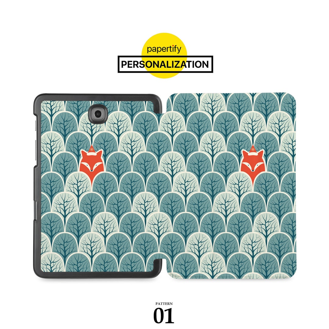 Personalized Samsung Galaxy Tab Case Fits S10, S10 Ultra, S9, S9, S9 Ultra, S9 FE, S8, S8 Ultra ...