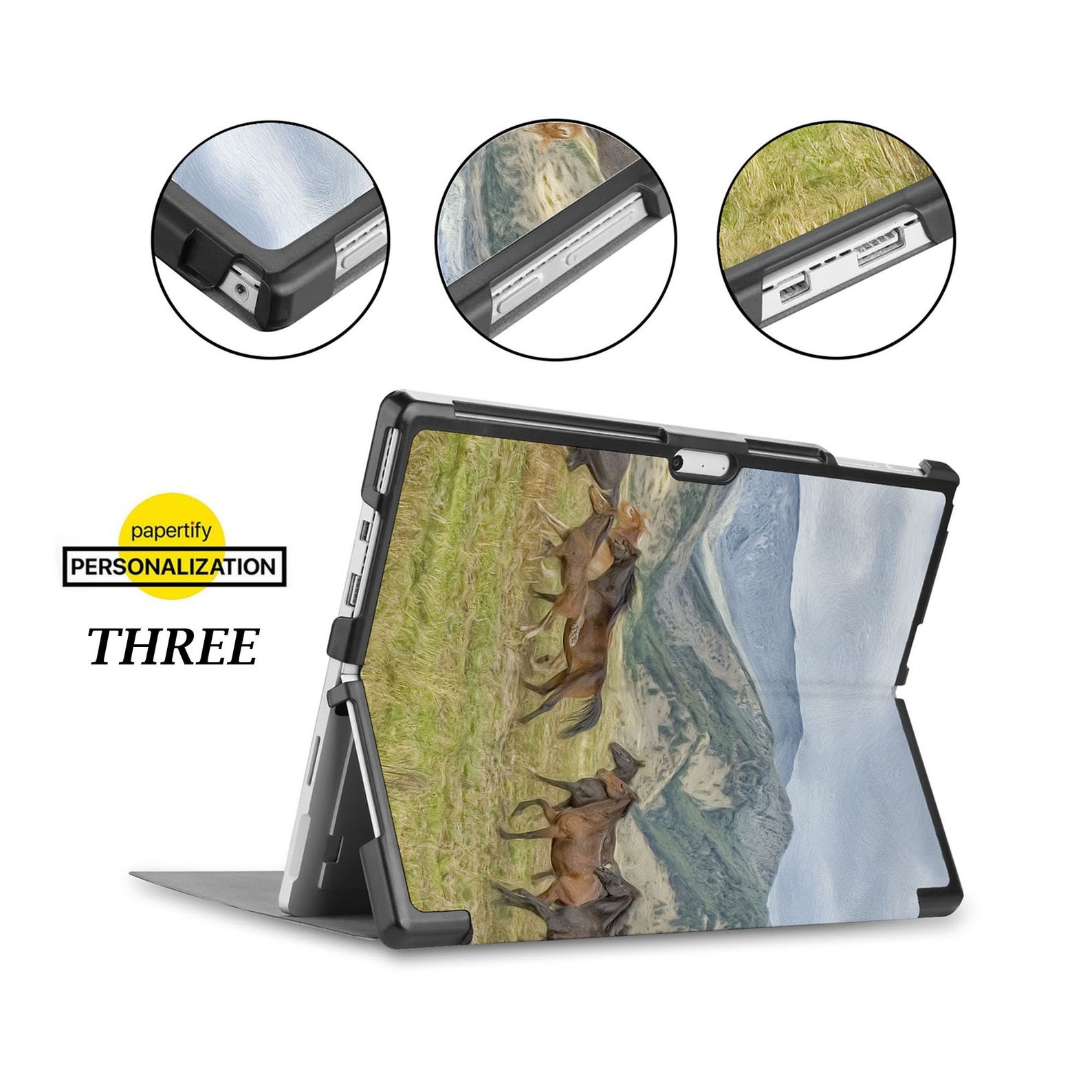 Surface Tablet Case for Microsoft Surface Pro 12, 11, 10, 9, 8, 7, 6, 5 ...