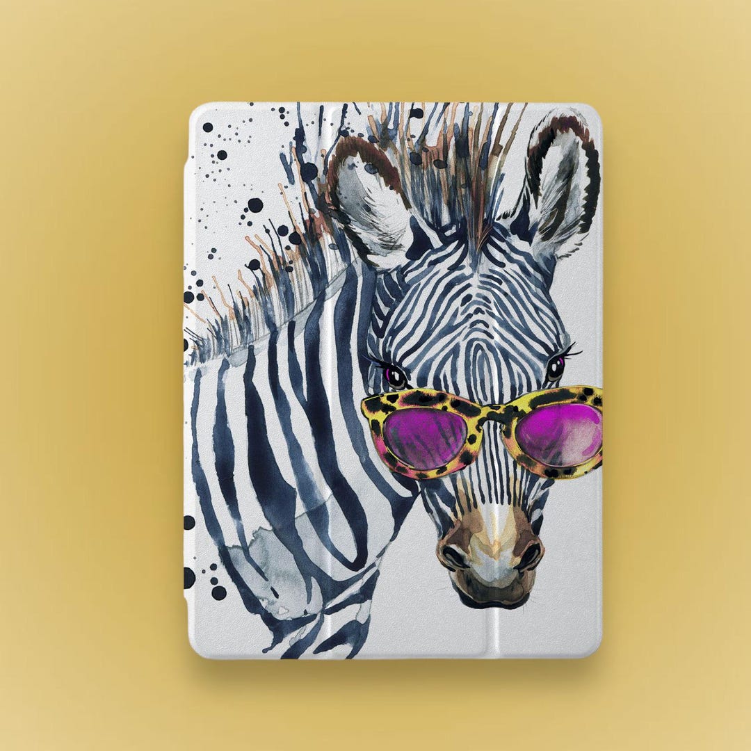 Slim iPad Case With Built-in Pencil Holder - Clear Back Cover for 2024 ...