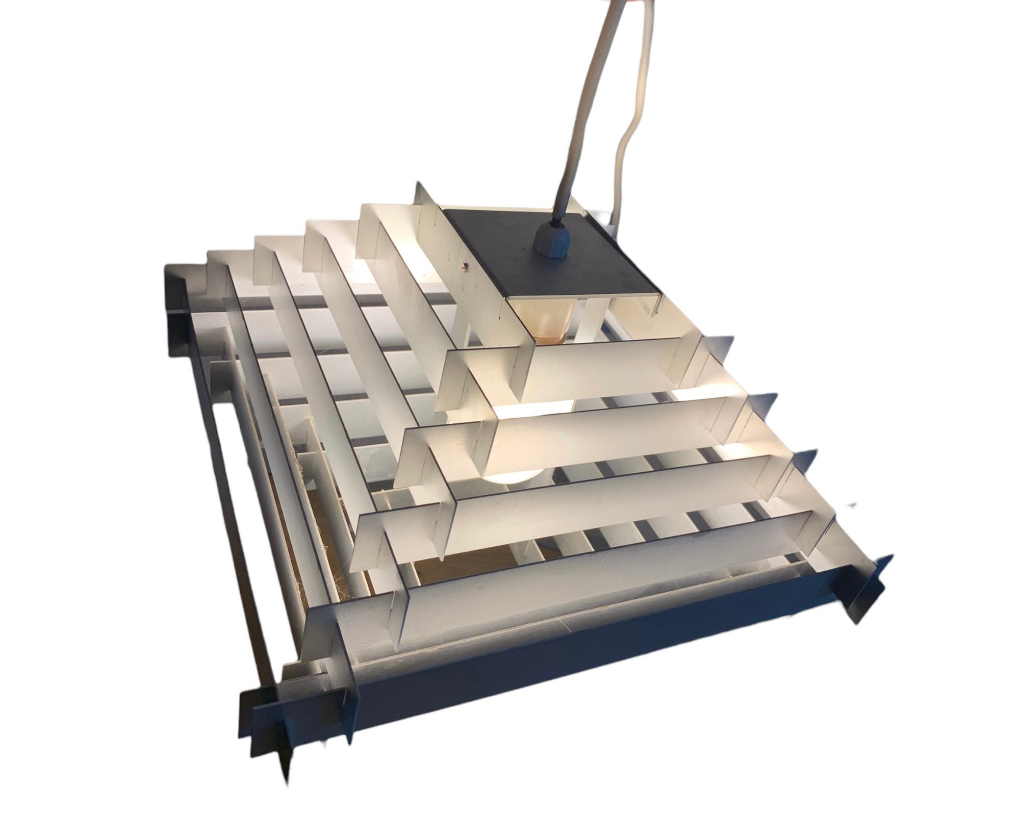 Rare Hans Følsgaard Minimalistic Pyramid Midcentry Modern Danish ...