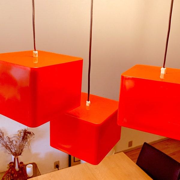 Cube Pendant Light - Etsy