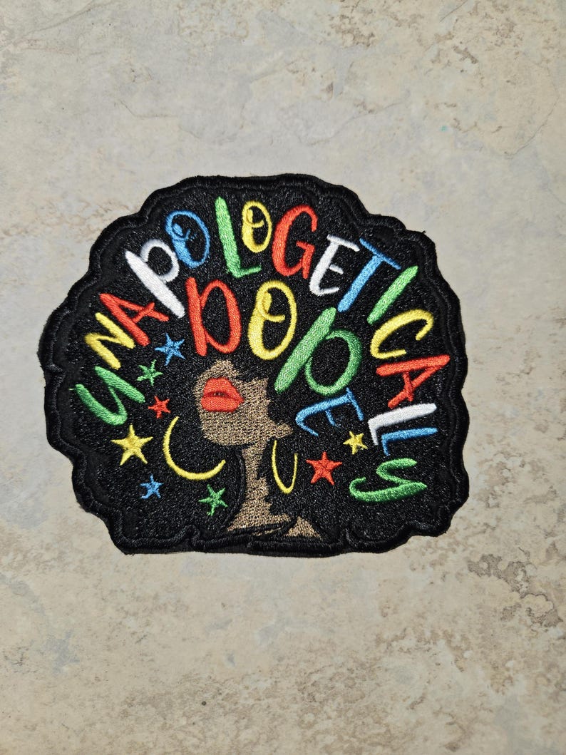 Unaplogetically Dope Iron-on Patch - Etsy