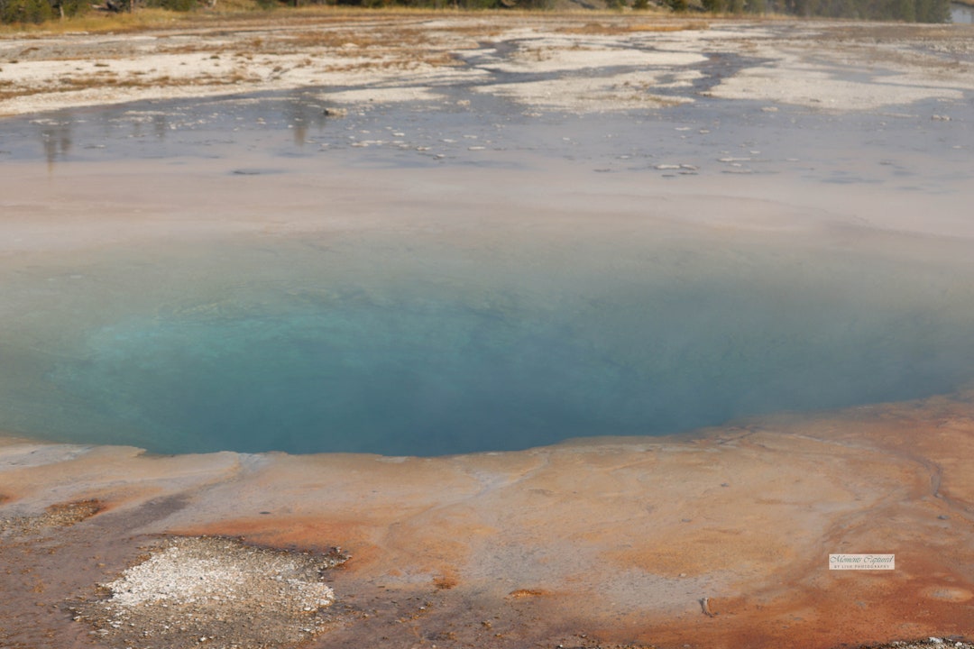 Yellowstone Geyser, Landscape, Photography, Prints to Order, Home Decor ...
