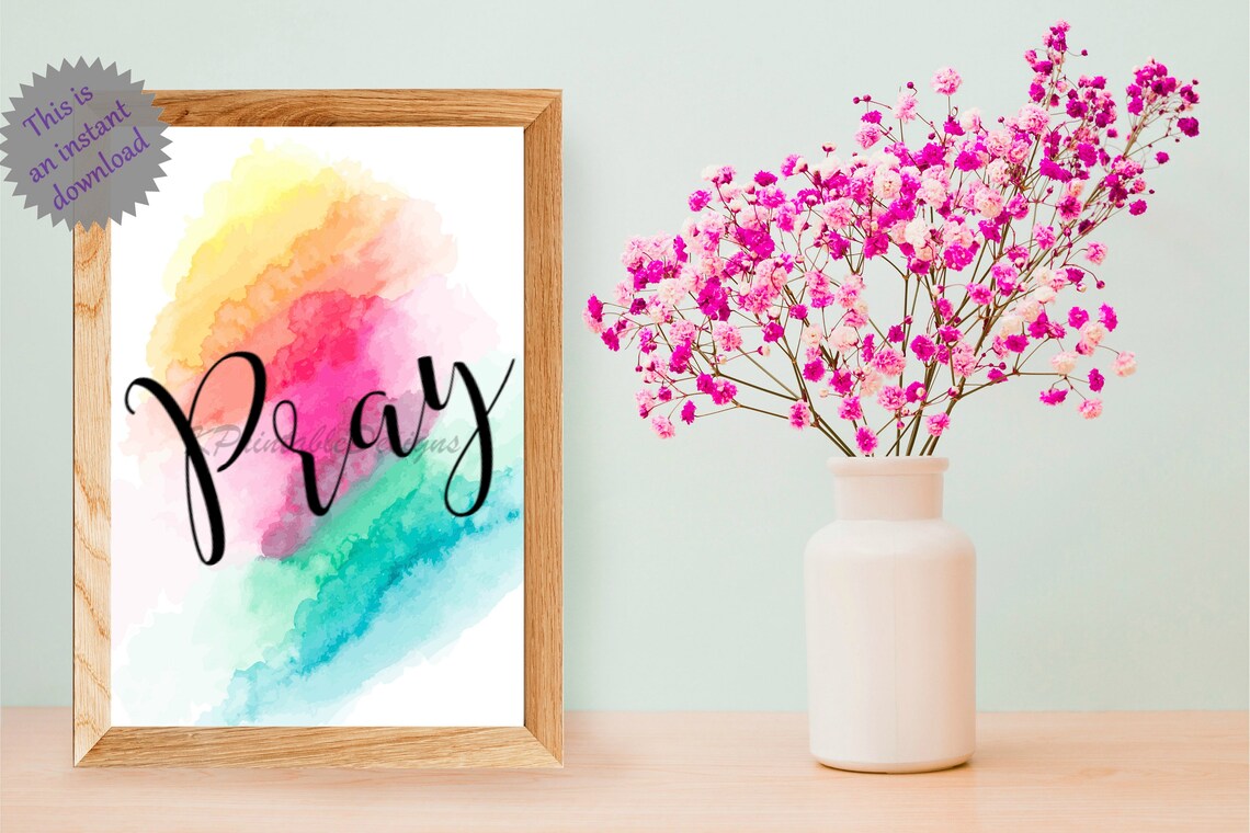 Pray Printable Design,praying Hands, Png, Svg, Pray, Gift for Her ...
