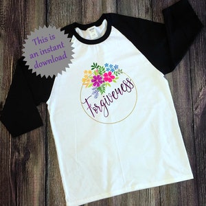 Forgiveness Printable Design Art JPG Files, PNG File,forgiveness ...