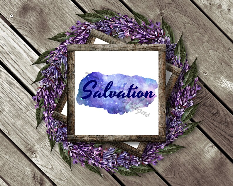 Salvation Printable Design,jpg,png,saved,salvation,salvation Prayer ...