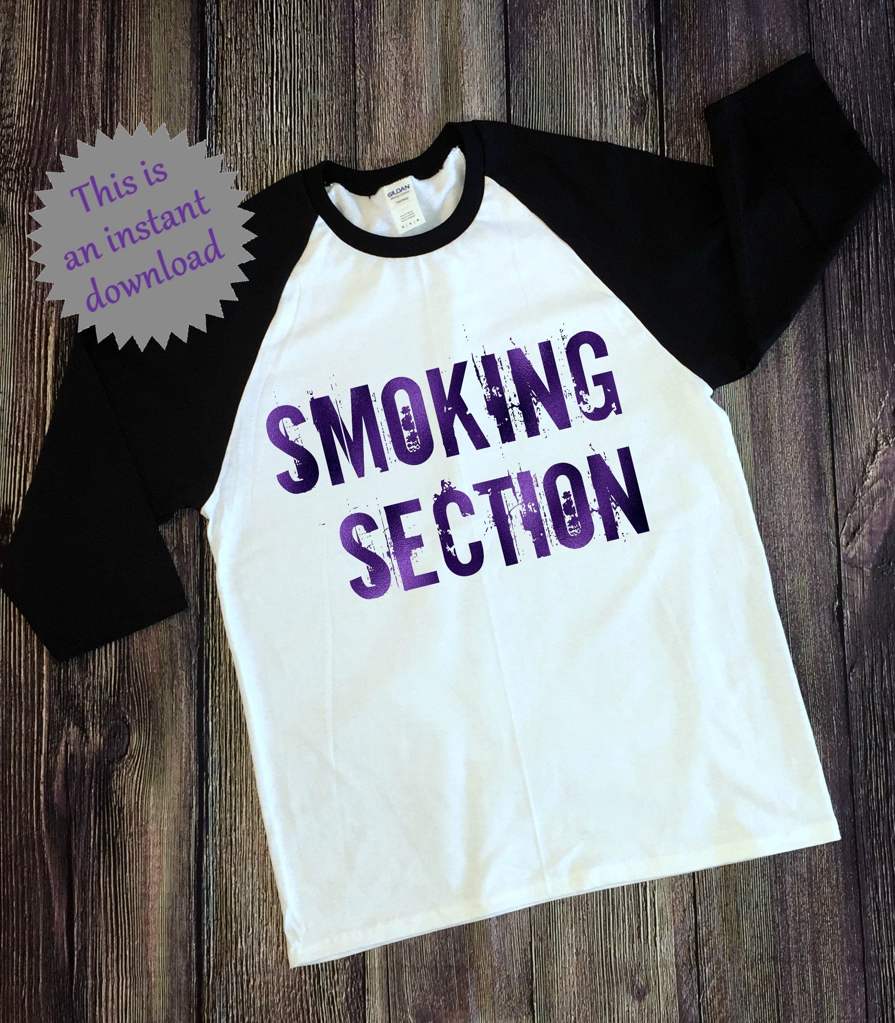 Smoking Section Printable Design Art JPG File SVG File PNG - Etsy