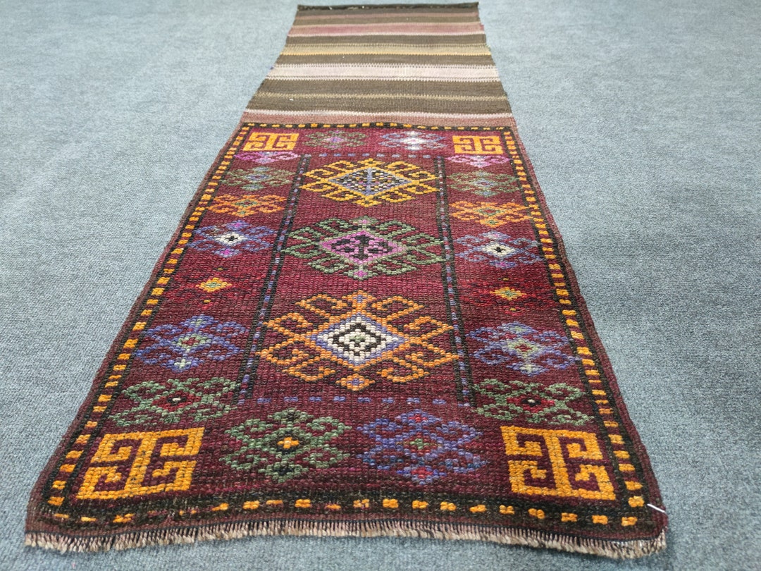 2x6 Small Runner Rug, Mini Runner Rug-carpet, Small Vintage Rug Runner ...