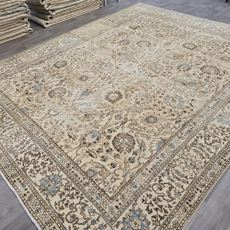 Blue Persian Rug - Etsy