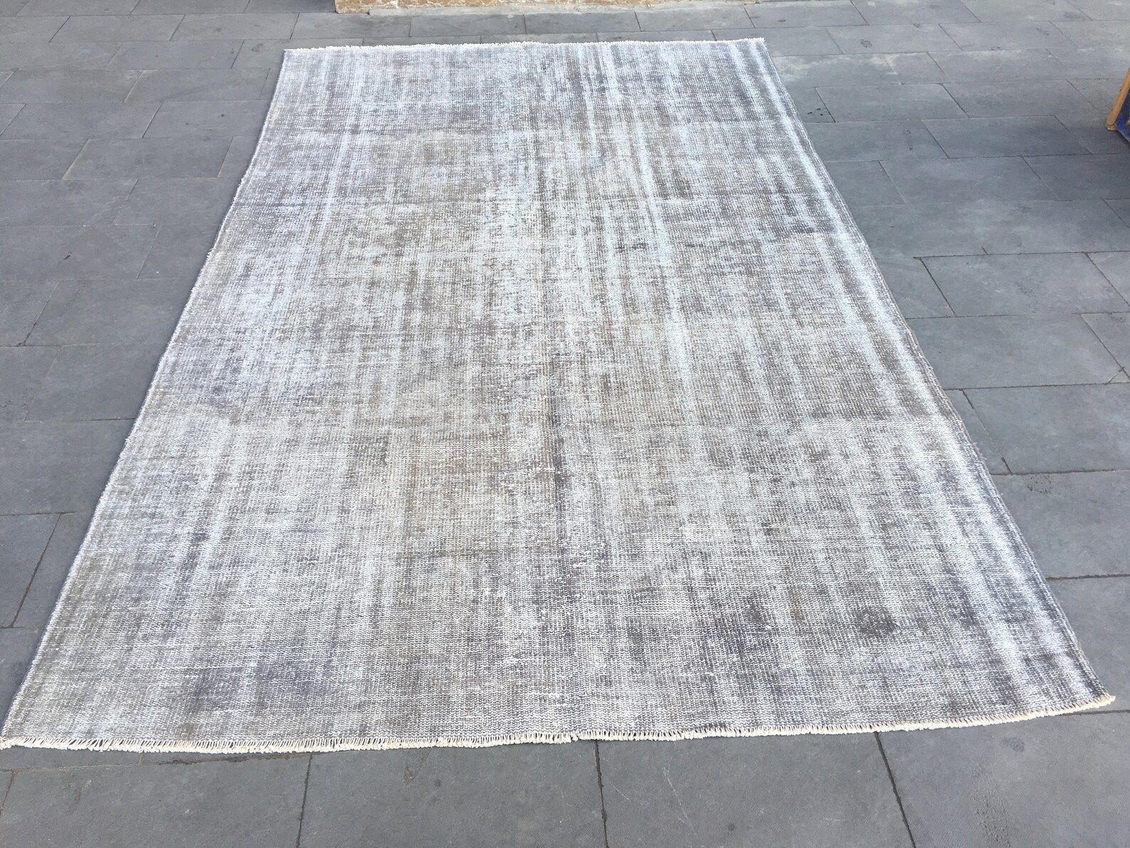 5 by 10 Vintage grey rug Vintage area rug 4.53x10.40 feet | Etsy