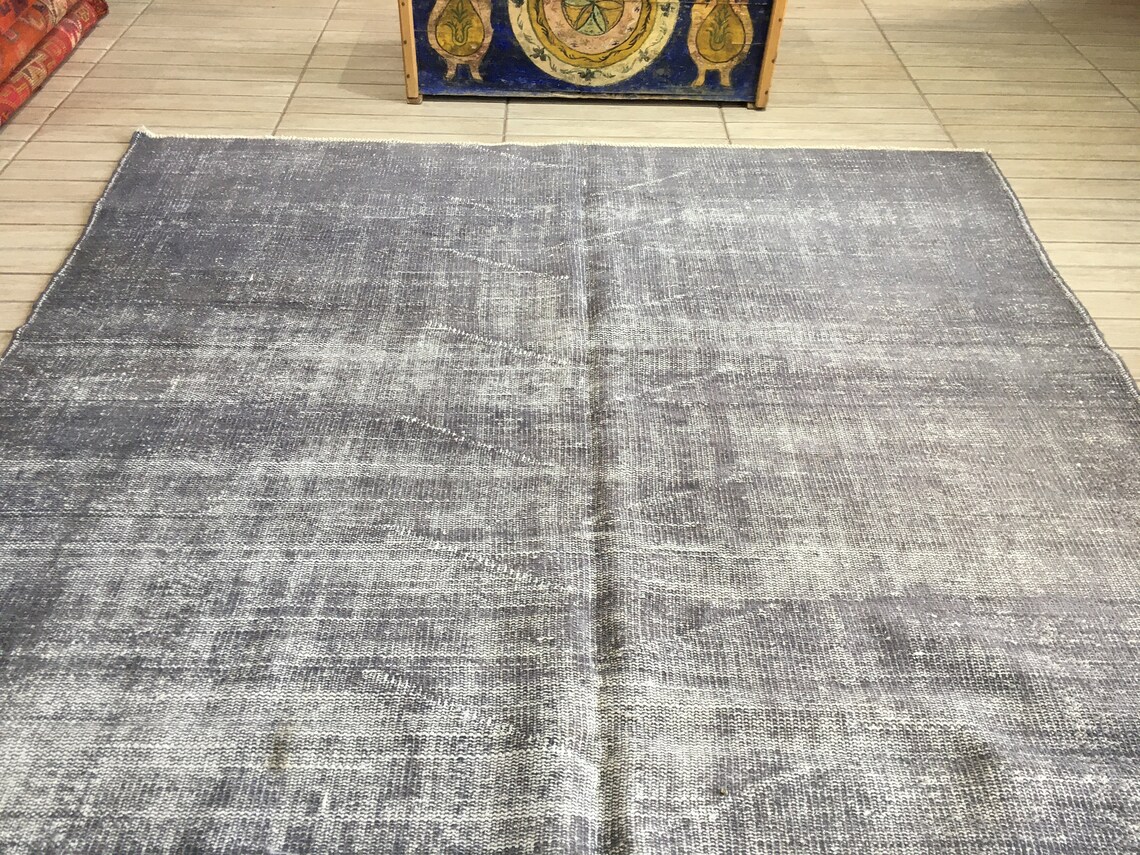 6 X 9 Feet Area Rug 6X9 TURKISH VINTAGE RUG Oushak Rug - Etsy