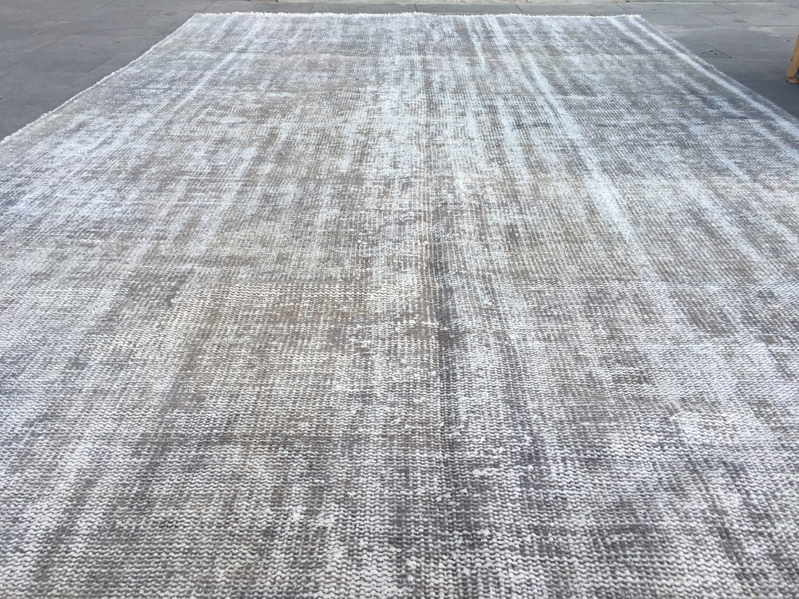 5 by 10 Vintage Grey Rug Vintage Area Rug 4.53x10.40 Feet - Etsy