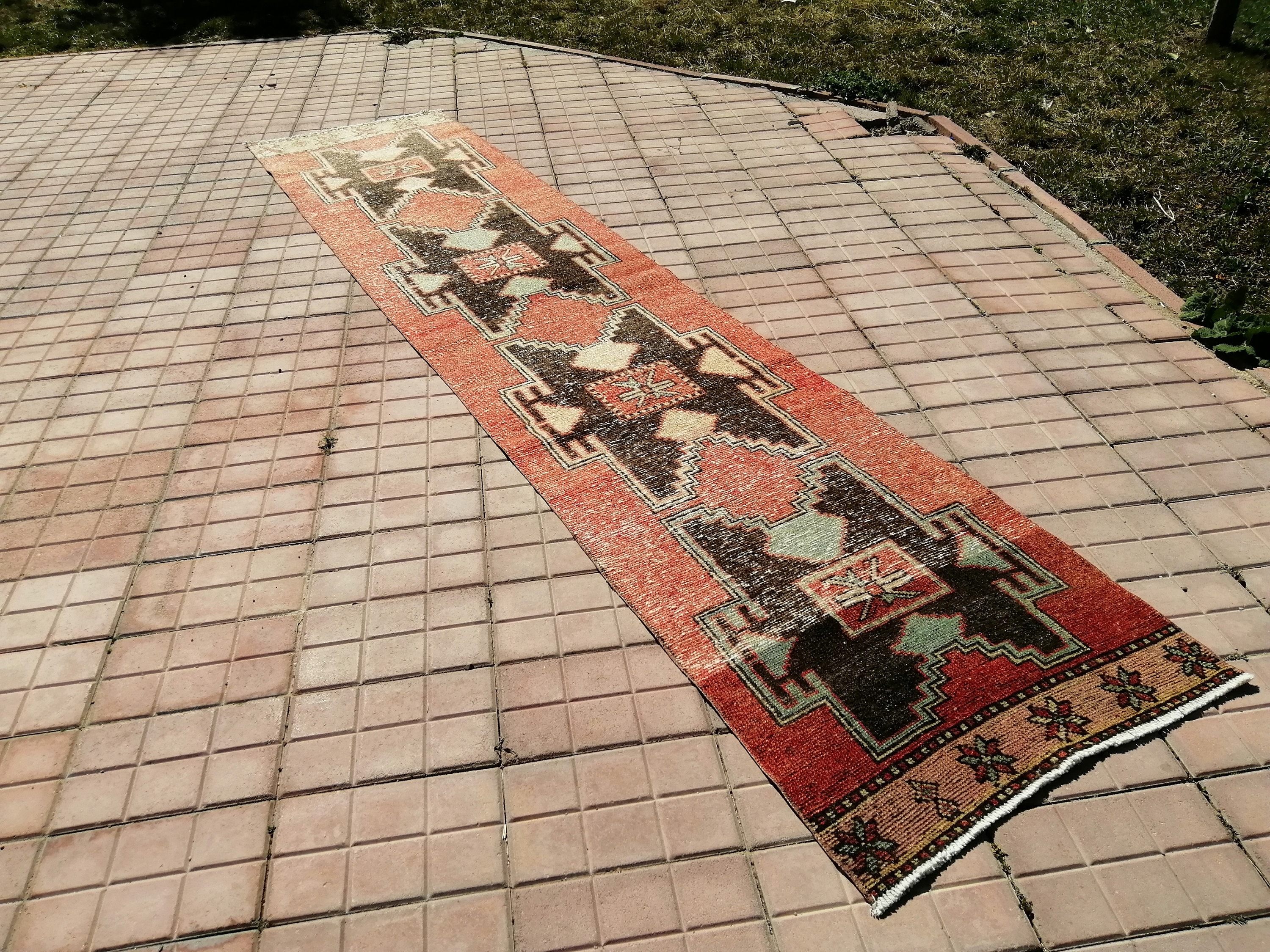 3X12 NEUTRAL RUG RUNNER Rug Runners for Hallway-kitchen | Etsy