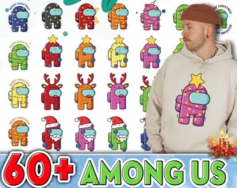 Among Us Christmas Png - Etsy