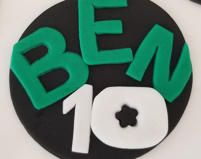 Ben 10 Cupcake Topper - Etsy
